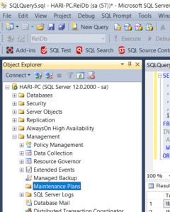 SQL Server Fragmentation and Maintenance Plan | SeeLogic