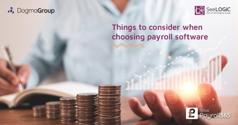 Things to consider when choosing payroll software | Seelogic
