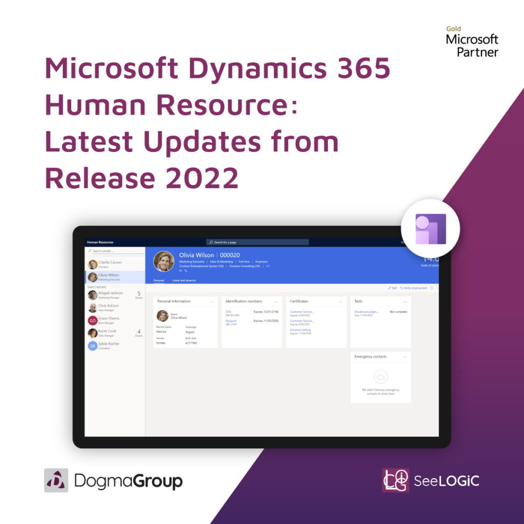 Dynamics 365 HR 2022 Release Update | SeeLogic